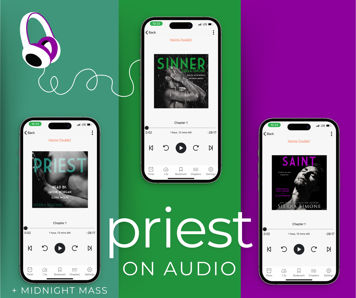 The Priest Collection Audiobook Bundle– Sierra Simone